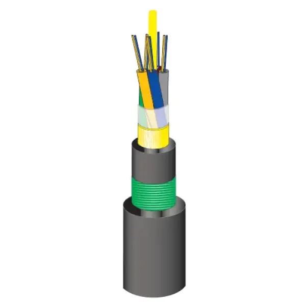Double Sheathed, Single Armored Fiber Optic Cable - TMM Teknoloji Telekom